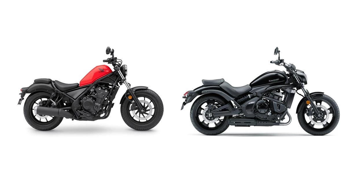Honda CMX500 Rebel 2020 vs Kawasaki Vulcan S 2025