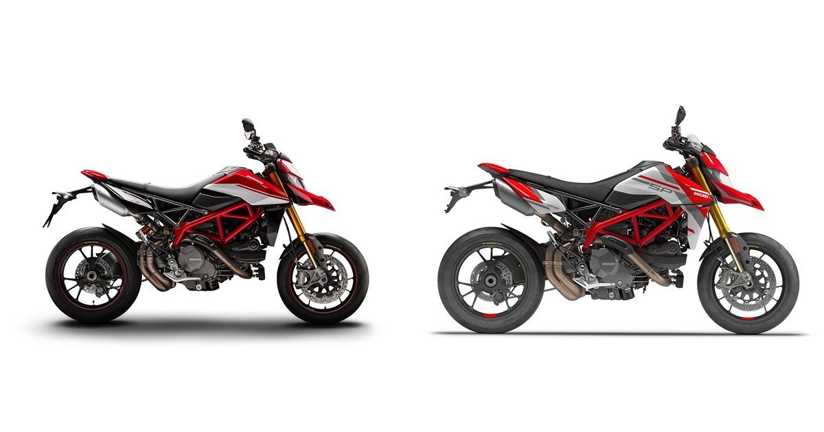 Ducati Hypermotard 950 SP 2020 vs Ducati Hypermotard 950 SP 2025
