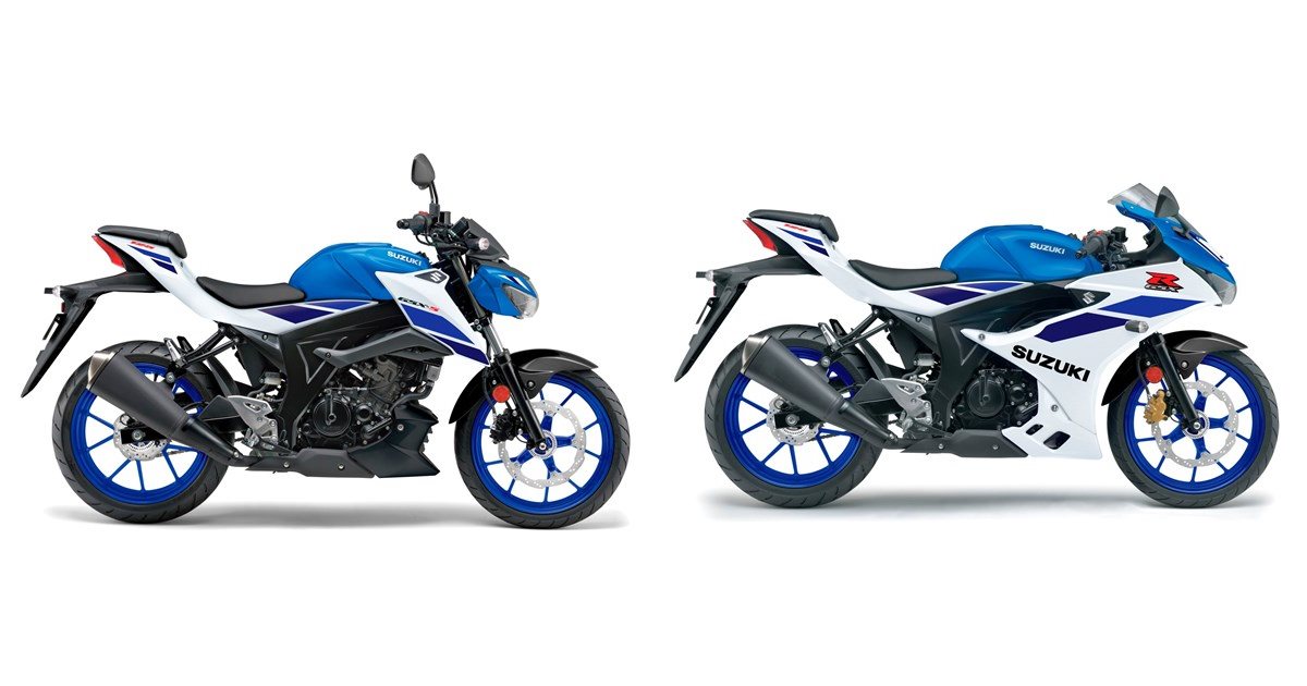 Motorrad Vergleich Suzuki GSX-S125 2025 vs. Suzuki GSX-R125 2025