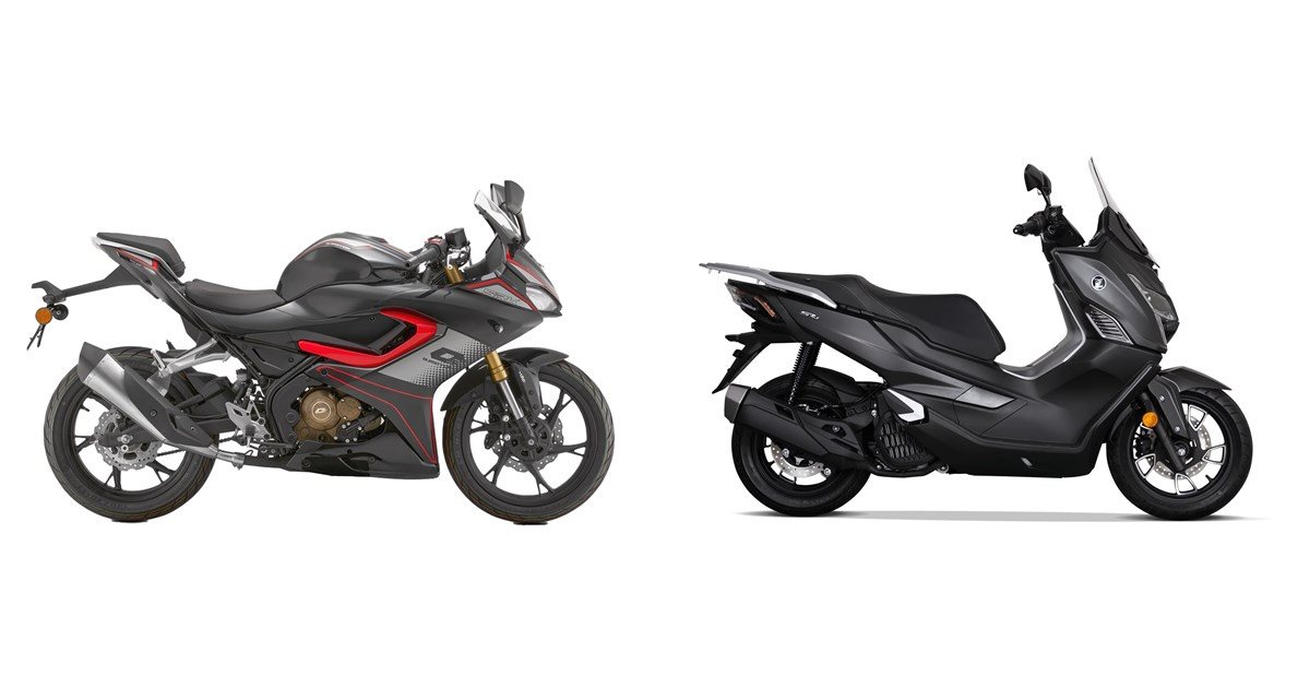 Motorrad Vergleich QJ Motor SRK 125 R 2025 vs. Voge SR1 125i ABS 2024