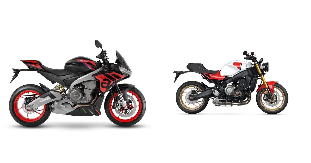 Motorrad Vergleich Aprilia Tuono 660 Factory 2024 vs. Yamaha XSR900 2025