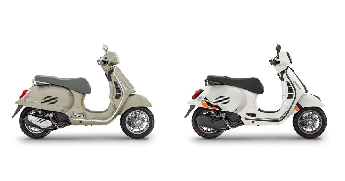 Comparaison des motos Vespa GTS 125 2025 VS. Vespa GTS 125 Super Sport 2025