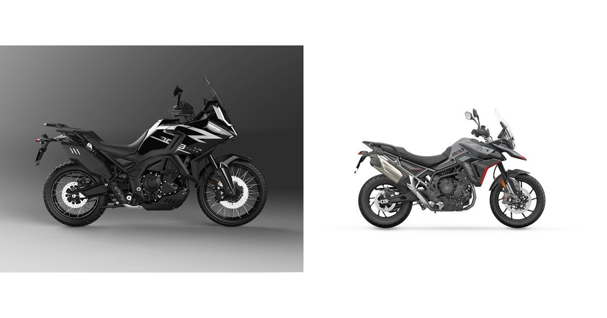 Zontes 703F 2025 vs Triumph Tiger 900 GT Pro 2024