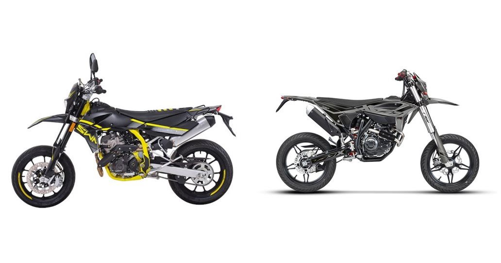 Motorrad Vergleich SWM SM 125 R 2022 vs. Beta RR 125 4T Motard T X ...