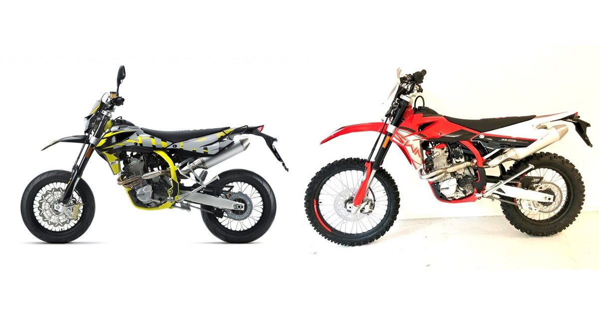 Motorrad Vergleich SWM SM 500 R 2020 vs. SWM RS 500 R 2022