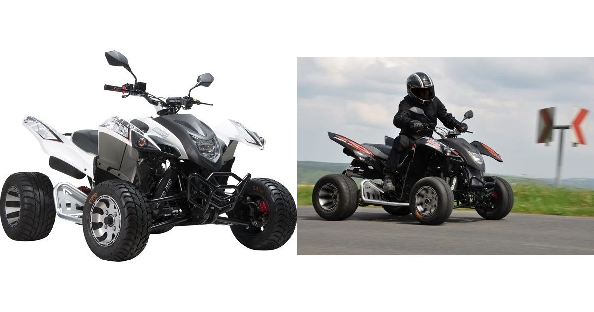 Motorrad Vergleich Adly Hurricane 400 XS Supermoto 2014 vs. Adly ...