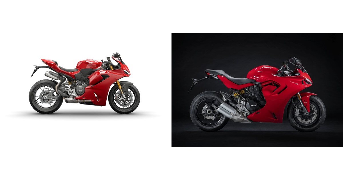Motorrad Vergleich Ducati Panigale V2 S 2025 vs. Ducati SuperSport 950 2022