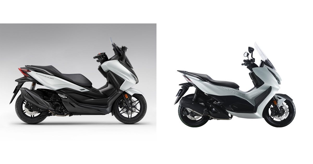 Honda Forza 350 2025 vs Zontes 350 D 2025