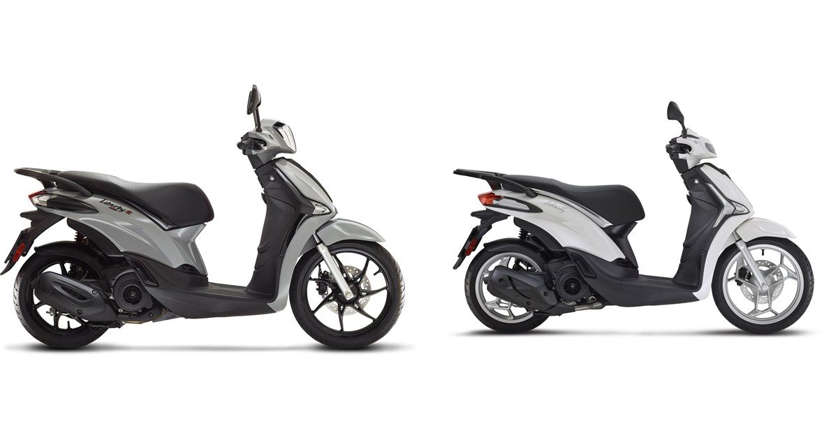 Motorrad Vergleich Piaggio Liberty 125 S 2024 vs. Piaggio Liberty 125 2025