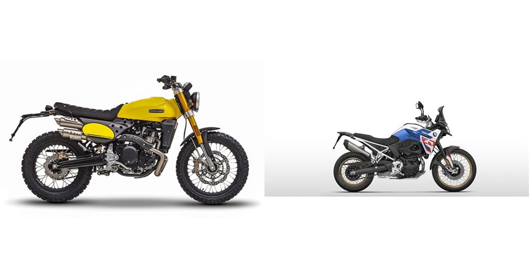 Fantic Caballero Scrambler 500 2022 vs BMW F 900 GS 2024