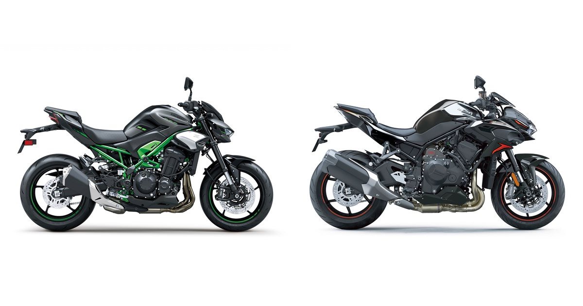 Kawasaki Z900 2025 vs Kawasaki Z H2 2024