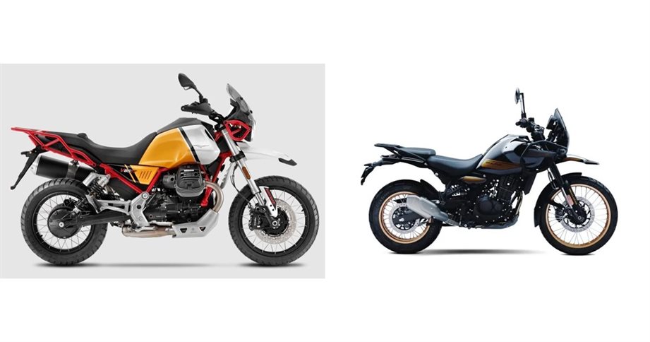 Motorrad Vergleich Moto Guzzi V85 TT Evoactive Graphics 2023 vs. Royal ...