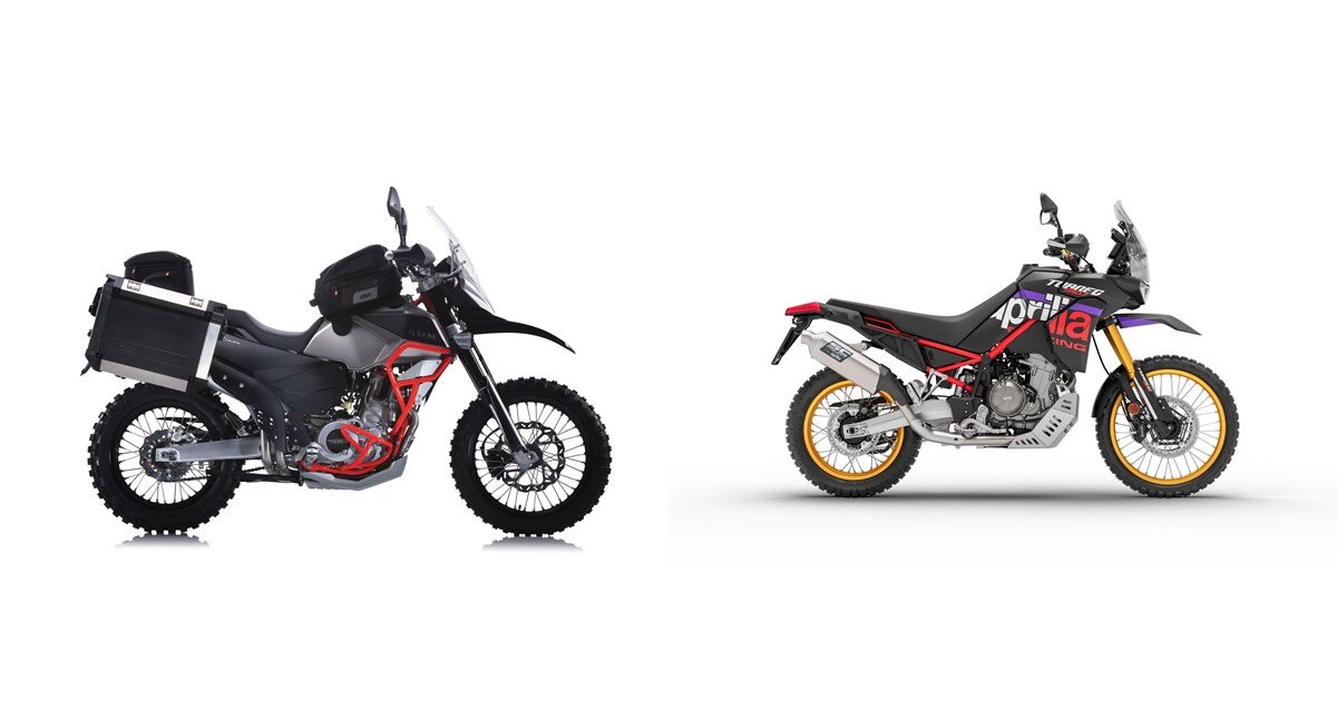 Motorrad Vergleich SWM Super Dual 650 2018 vs. Aprilia Tuareg 660 Rally ...