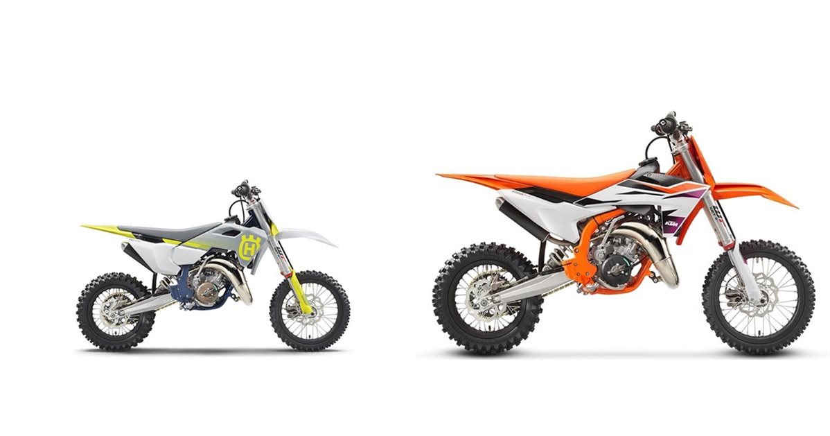 Husqvarna TC 65 2024 vs KTM 65 SX 2025