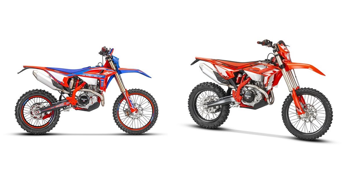Motorrad Vergleich Beta RR Race 4T 480 2025 vs. Beta RR 480 2024