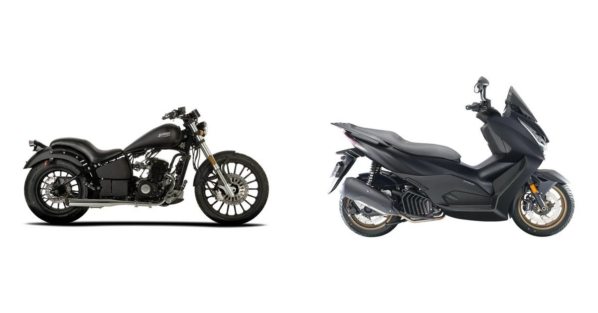 Leonart Daytona 125 2020 vs Zontes 125 D 2025