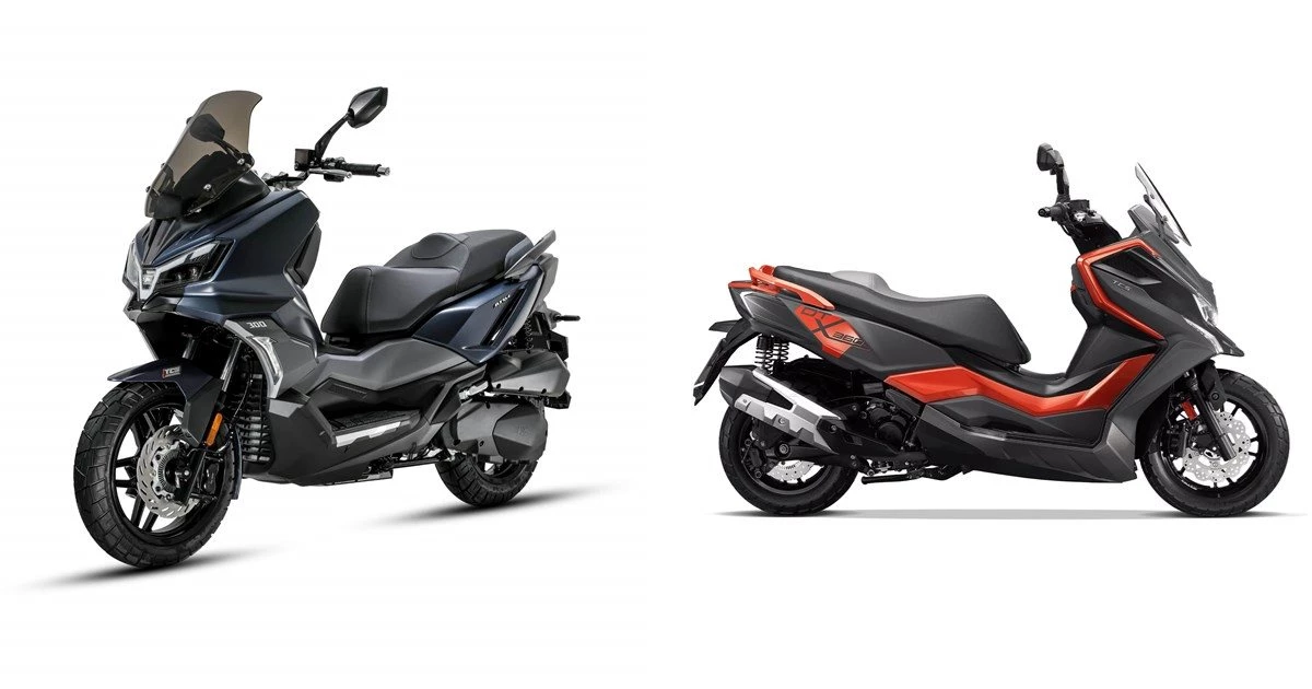 Motorrad Vergleich Sym ADX 300 2025 vs. Kymco DT X 350i ABS 2024
