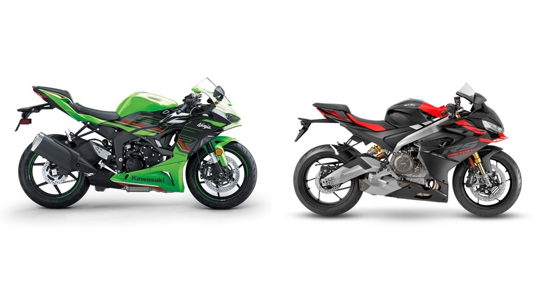 Kawasaki Ninja ZX-6R 2024 vs Aprilia RS 660 Factory 2025
