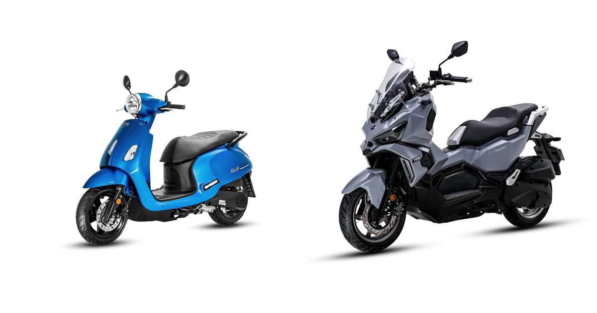 Motorrad Vergleich Sym Fiddle 125 ABS E5 2020 vs. Sym ADX 125 2025
