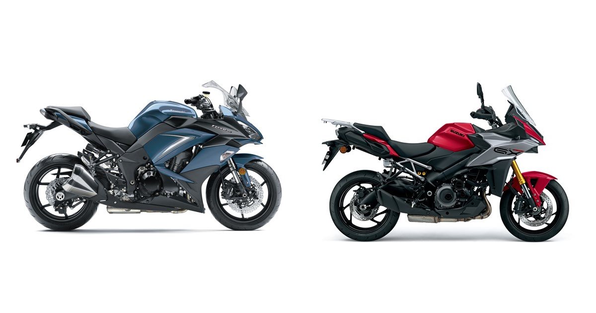 Confronto tra moto Kawasaki Z1000SX 2019 VS. Suzuki GSX-S1000GX 2025