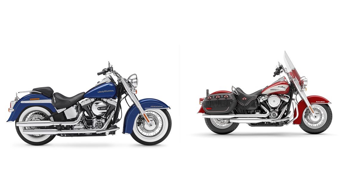 Harley-Davidson Softail Deluxe FLSTN 2017 vs Harley-Davidson Hydra ...