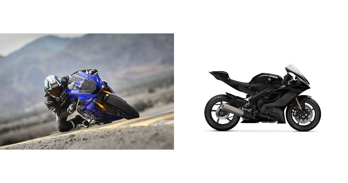 Yamaha YZF-R6 2019 vs Yamaha R6 RACE 2025