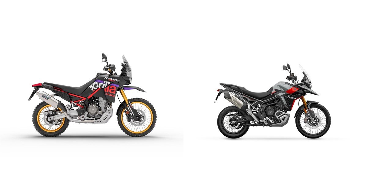Aprilia Tuareg 660 Rally 2025 vs Triumph Tiger 900 Rally Pro 2025