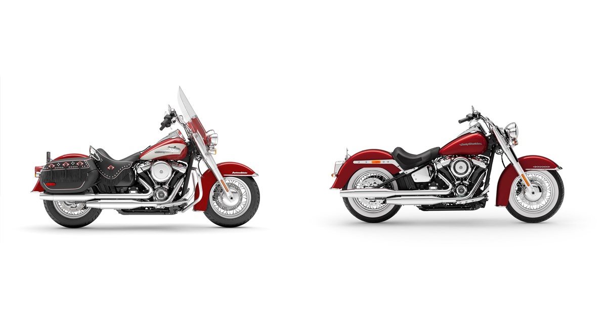 Motorrad Vergleich Harley-Davidson Hydra Glide Revival 2024 vs. Harley ...