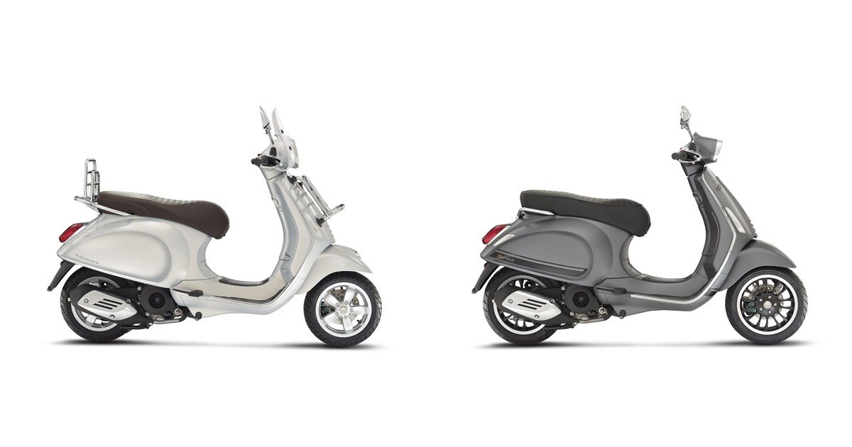 Motorrad Vergleich Vespa Primavera 125 i.e. 3V Touring 2015 vs. Vespa Sprint 125ie 3v S 2015