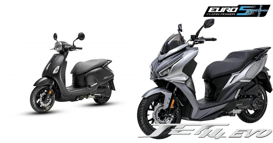 Sym Fiddle 125 E5 2023 vs Sym Jet 14 EVO 2025
