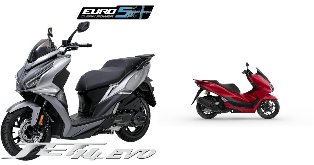 Sym Jet 14 EVO 2025 vs Honda PCX125 DX 2025