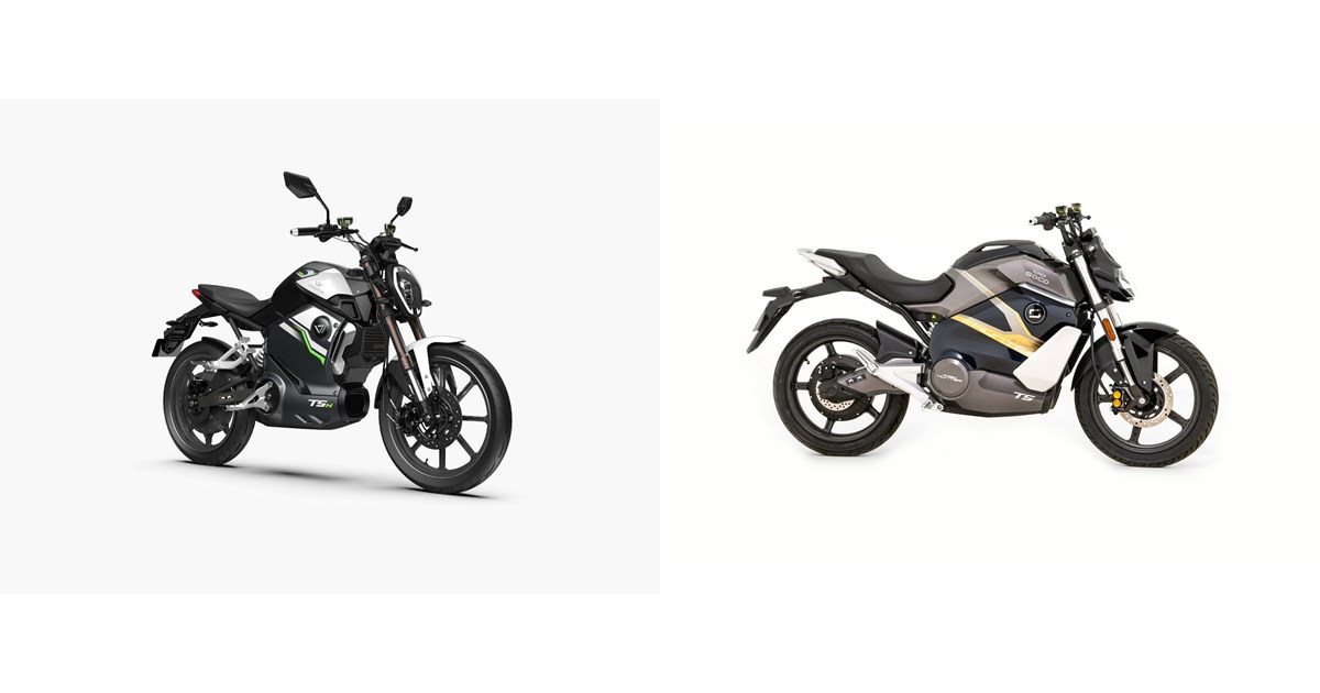 Motorrad Vergleich Super Soco TSX Eco 45 km/h 2025 vs. Super Soco TS Streethunter 45 km/h 2025
