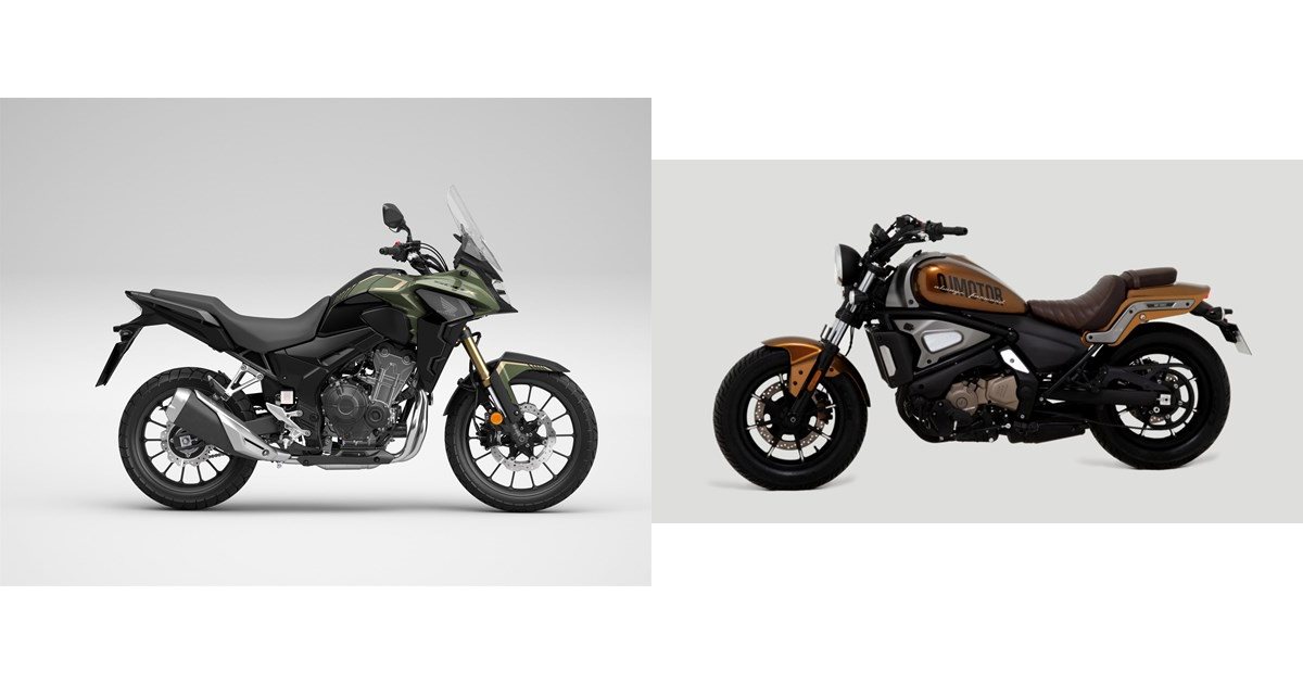 Honda CB500X 2022 vs QJ Motor SRV 550 ST 2023
