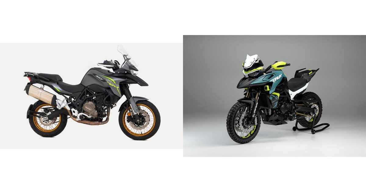 Comparaison des motos QJ Motor SRT 700 X 2024 VS. Benelli TRK 902 ...