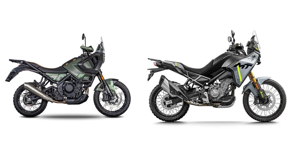 Brixton Crossfire 500 STORR 2025 vs CFMOTO 450MT 2024