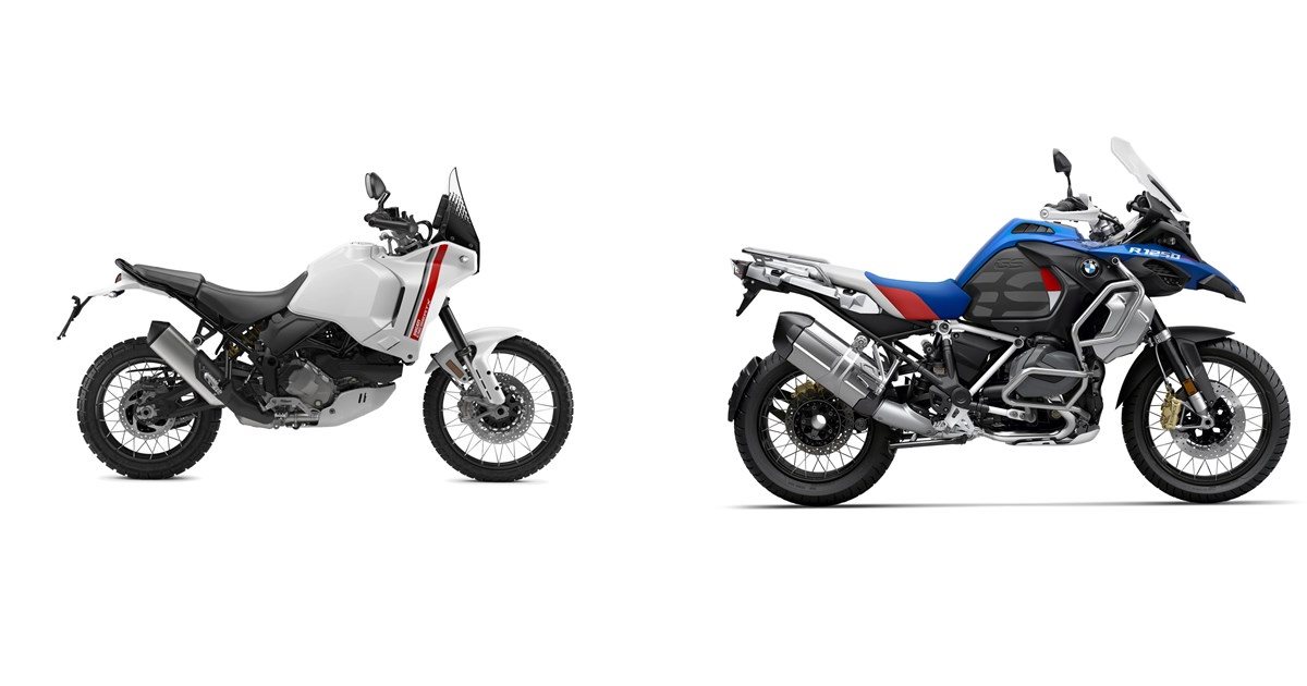 Ducati DesertX 2024 vs BMW R 1250 GS Adventure 2024