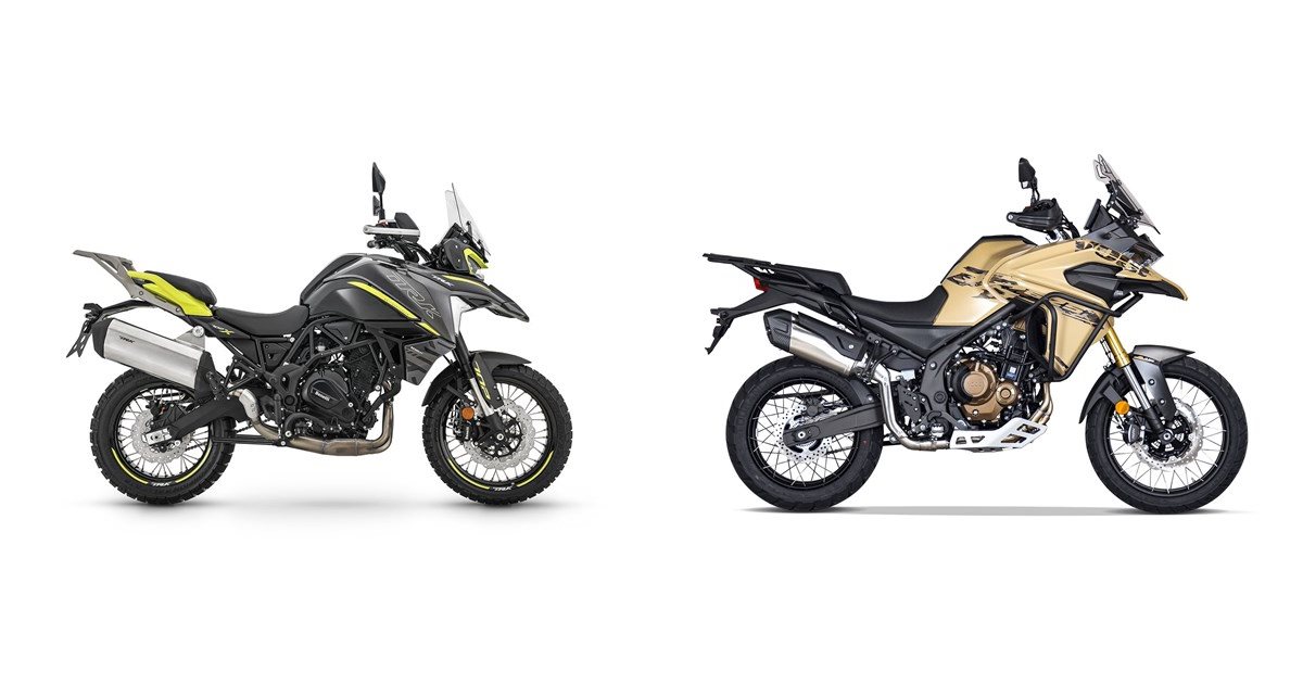 Benelli TRK 702 X 2024 vs Voge DS625X 2025