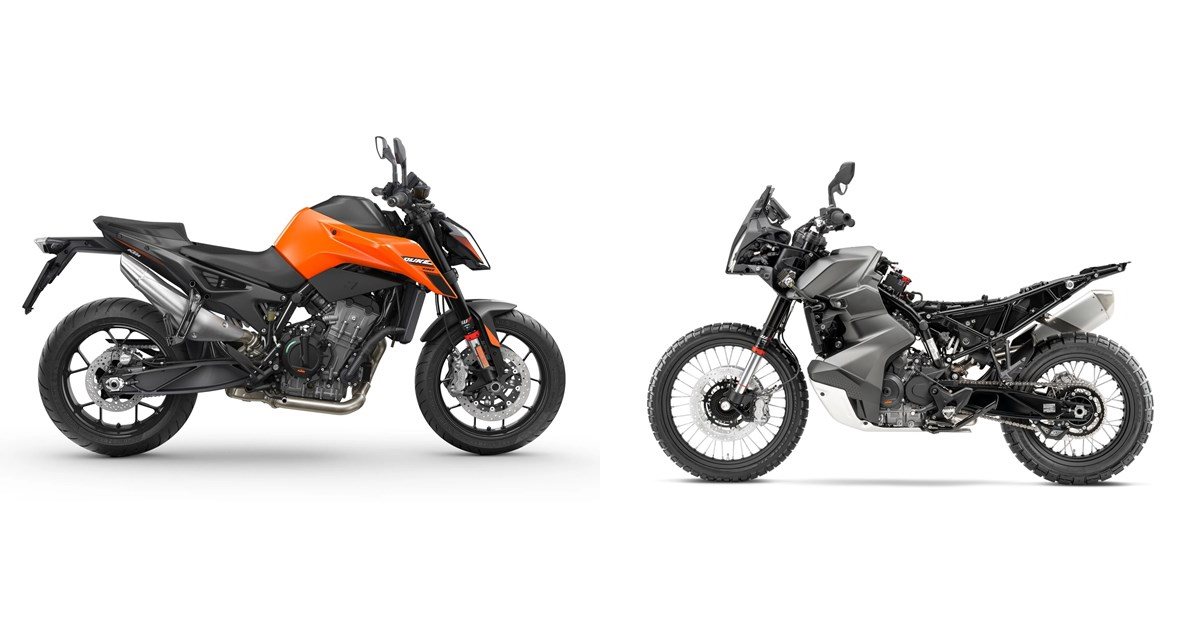KTM 790 Duke 2025 vs KTM 790 Adventure 2025