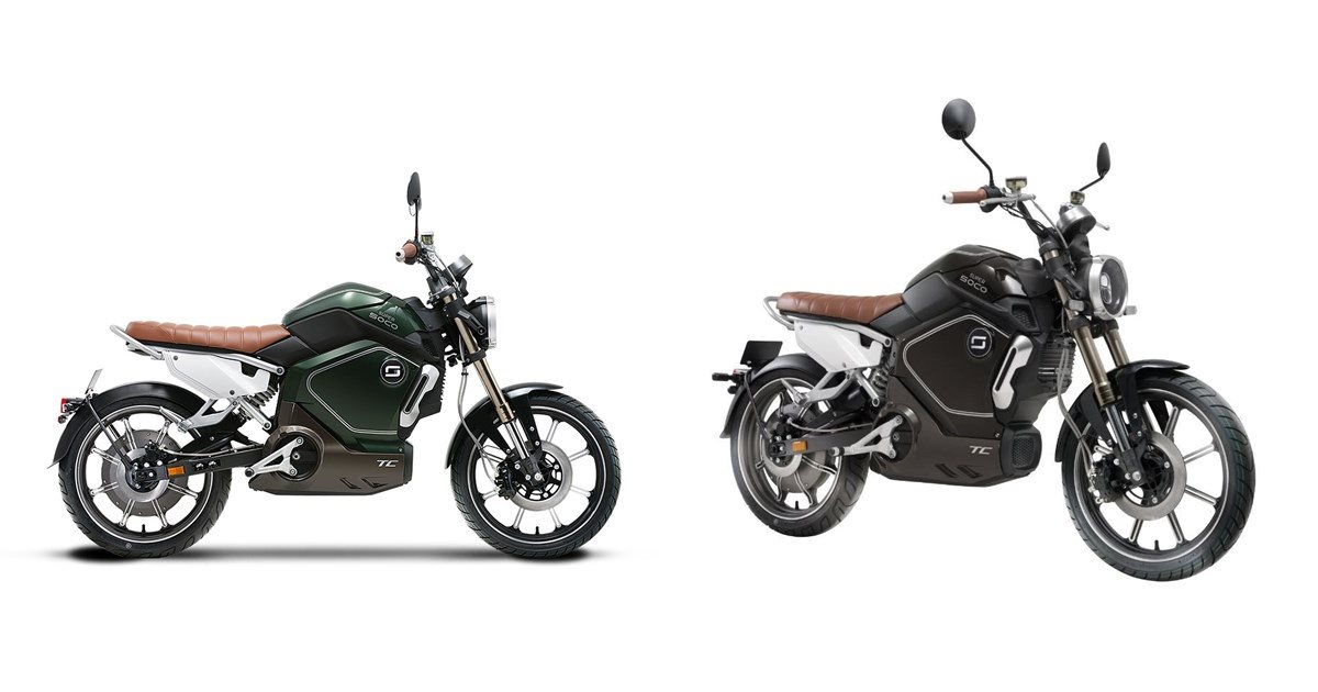 Motorrad Vergleich Super Soco TC 2020 vs. Super Soco TC Eco 45 km/h 2025