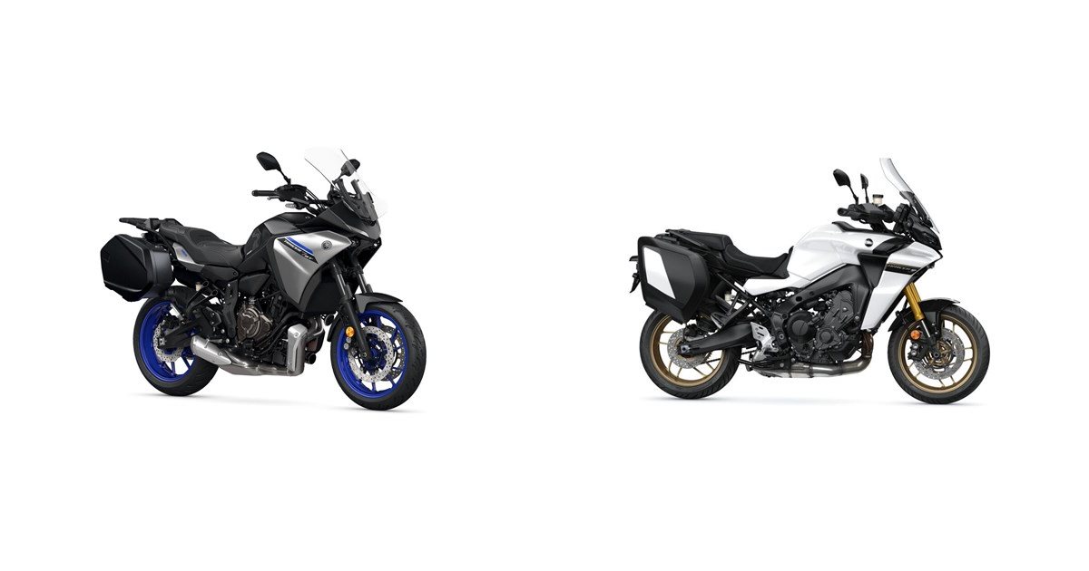 Motorrad Vergleich Yamaha Tracer 7 GT 2025 vs. Yamaha Tracer 9 GT 2024