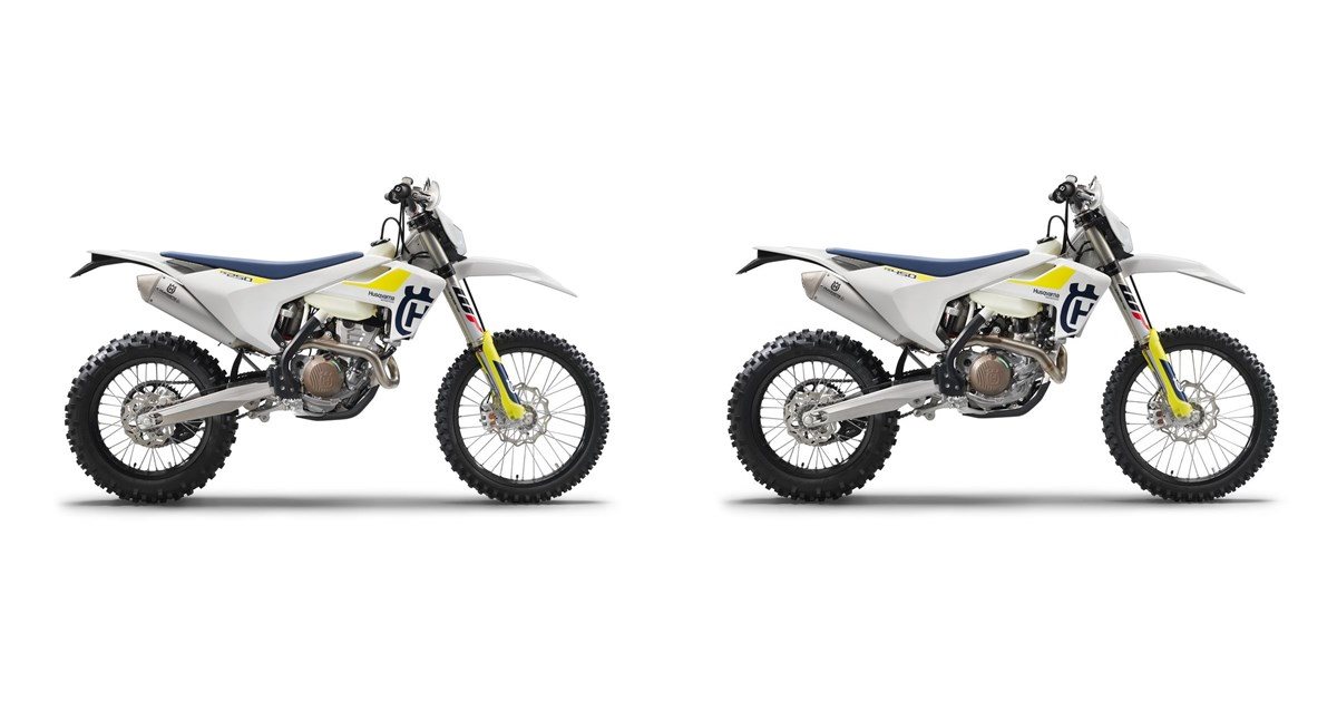 Motorrad Vergleich Husqvarna FE 250 2019 vs. Husqvarna FE 450 2019