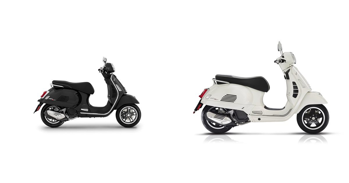 Motorrad Vergleich Vespa GTS 125 Super 2025 vs. Vespa GTS 125 ie Super 2019