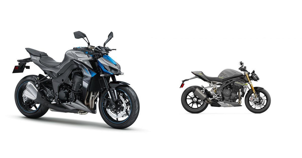 Kawasaki Z1000 2018 vs Triumph Speed Triple 1200 RS 2021