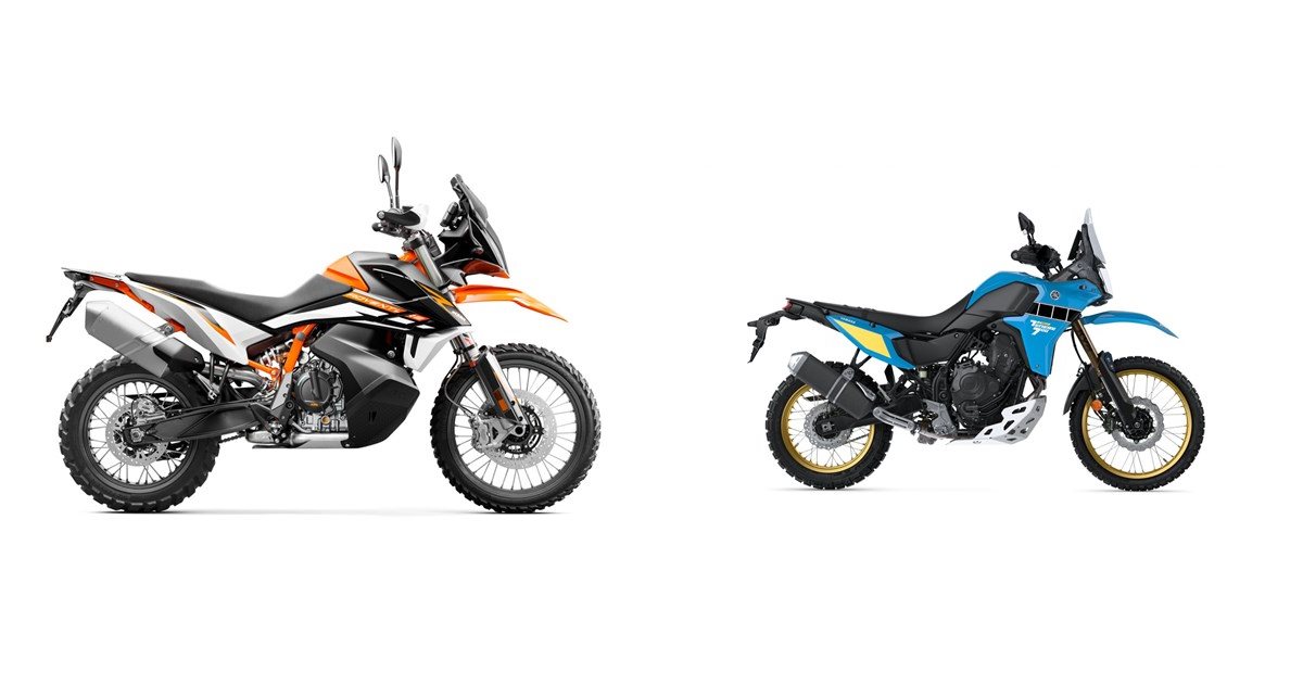 KTM 890 Adventure R 2021 vs Yamaha Tenere 700 Rally 2025