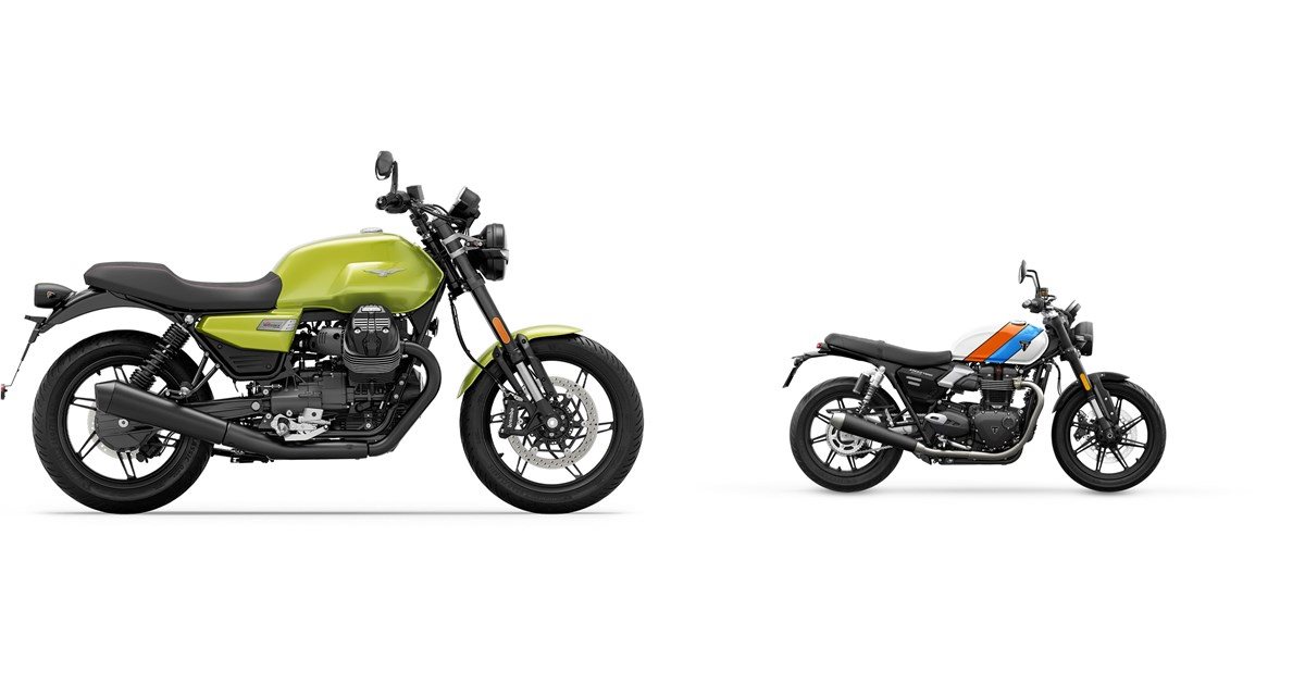 Confronto tra moto Moto Guzzi V7 Sport 2025 VS. Triumph Speed Twin 900 2025