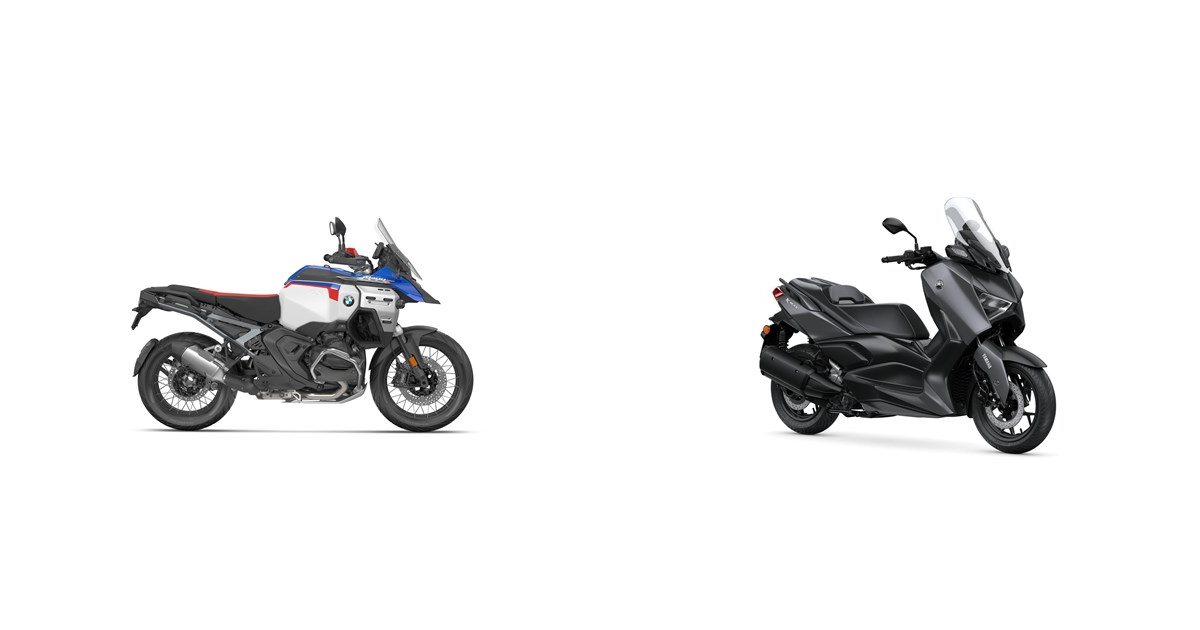 BMW R 1300 GS Adventure 2025 vs Yamaha XMAX 300 2024