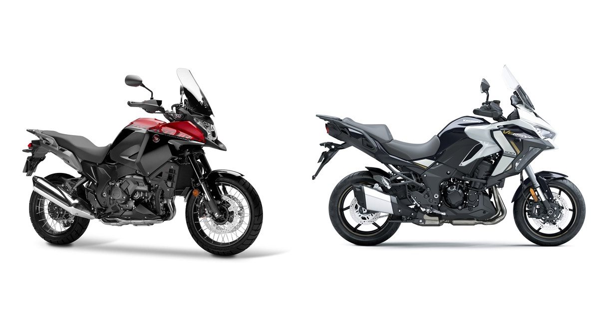 Honda VFR1200X Crosstourer 2017 vs Kawasaki Versys 1100 SE 2025