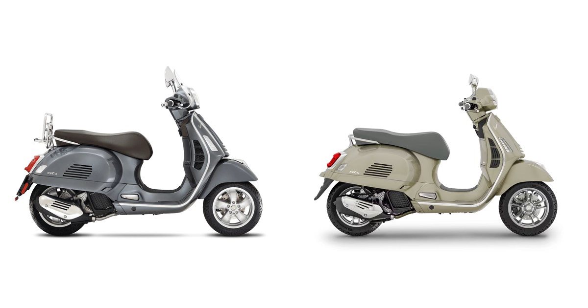 Motorrad Vergleich Vespa GTS 125 Touring 2022 vs. Vespa GTS 125 2025