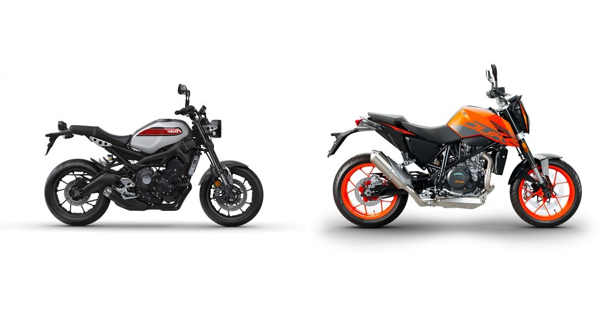 Motorrad Vergleich Yamaha XSR900 2019 vs. KTM 690 Duke 2019