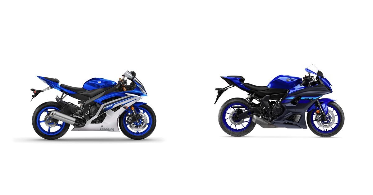 Yamaha YZF-R6 2017 vs Yamaha R7 35 kW 2025